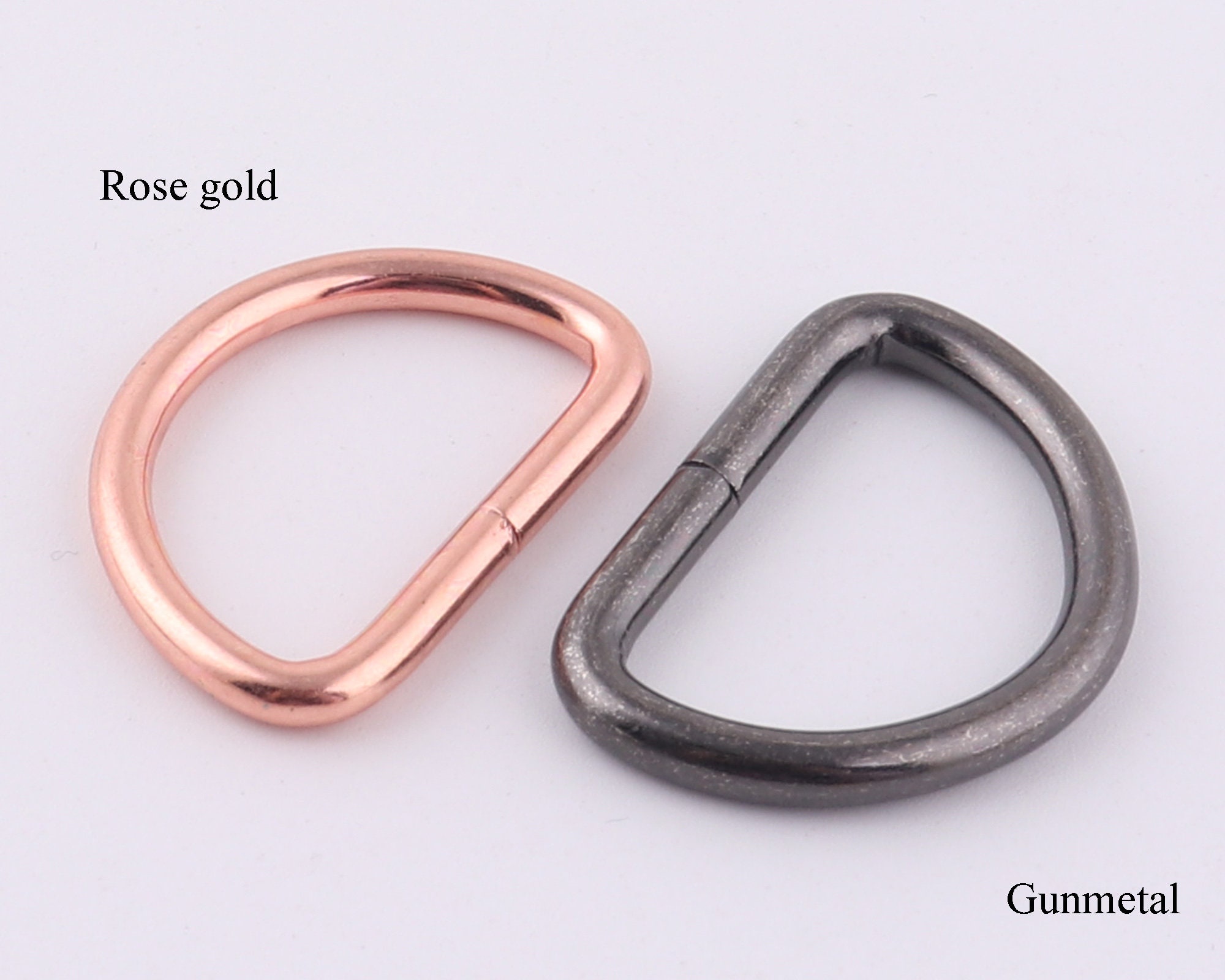 125 Mmmetal D Rings Welded D Rings Webbing and Leather | Etsy