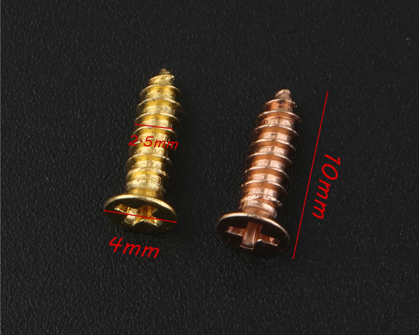 4mm Rose Gold Metal Woodworking Screw Fastener Hinge Box - Etsy