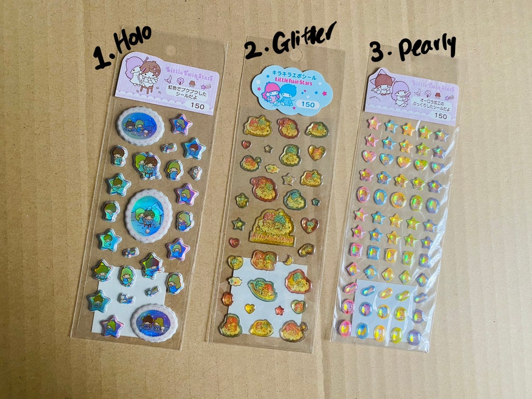 Sanrio Kiki Lala LTS Little Twin Stars Stickers You Choose Holographic ...