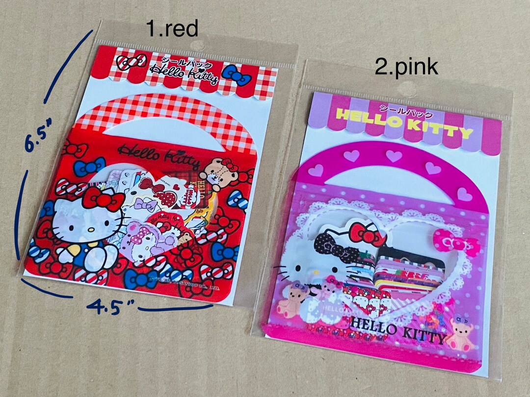Sanrio Hello Kitty Flake Seals New in Pack You Choose - Etsy
