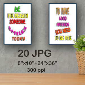 20 Quotes for Classroom, Digital Poster Prints. -INSTANT DOWNLOAD- 8x10 ...
