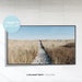 Dreamy Beach Digital Wallpaper Samsung Frame TV Art, Path on the Beach ...
