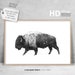 Bison Wall Art Buffalo Print Wilderness Photography Animal - Etsy