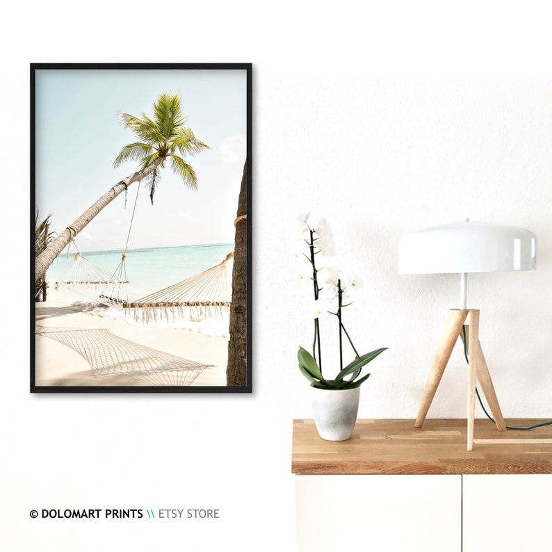 Palm Tree Print Vintage Tropical Wall Art Home Decor | Etsy Palm Tree Print Vintage Tropical Wall Art Home Decor | Etsy