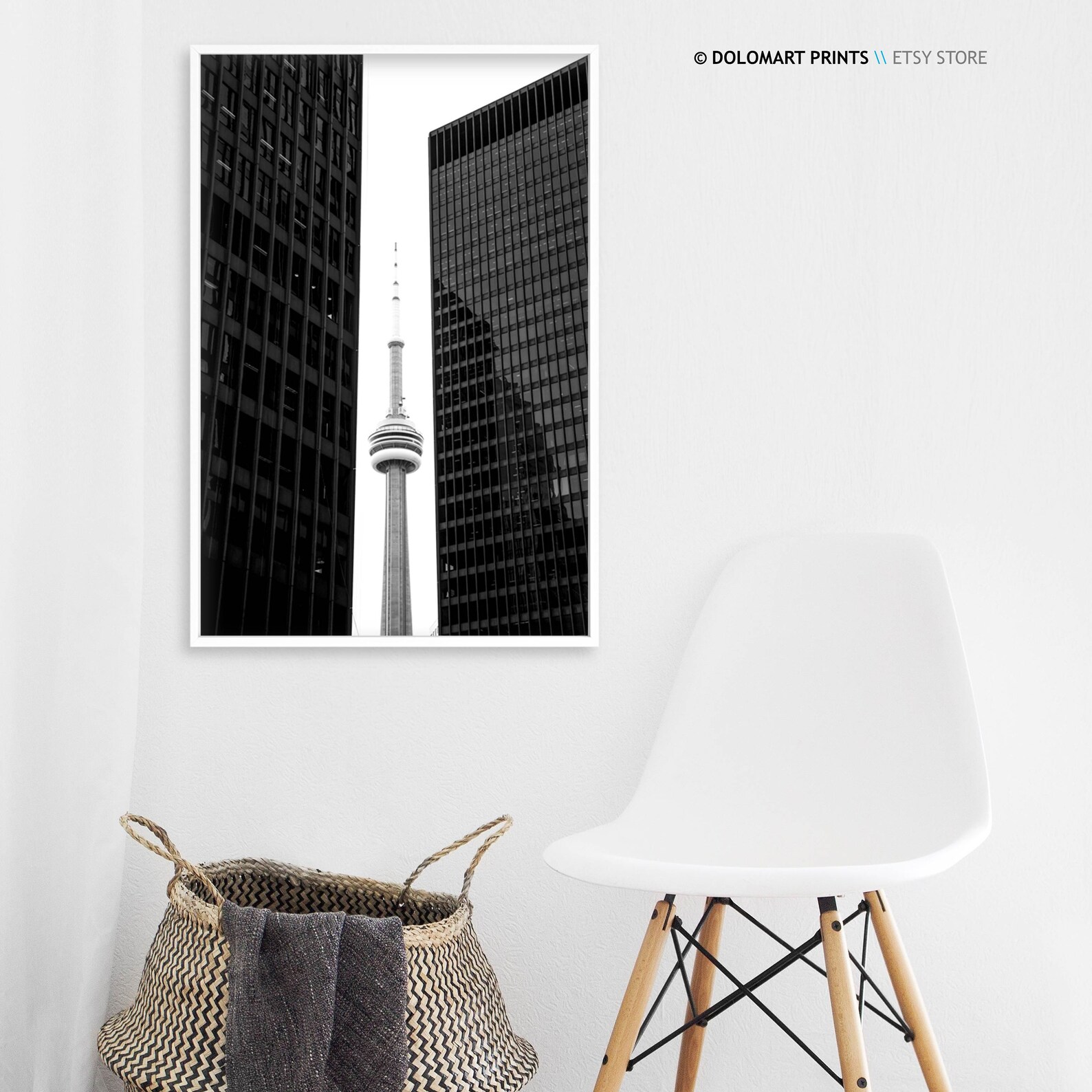 Toronto Architecture Print, Toronto CN Tower Poster, Toronto Canada ...