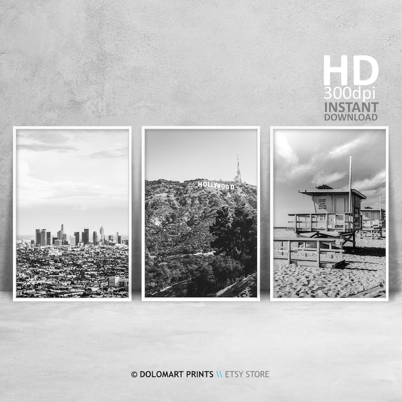 Los Angeles Poster - Etsy