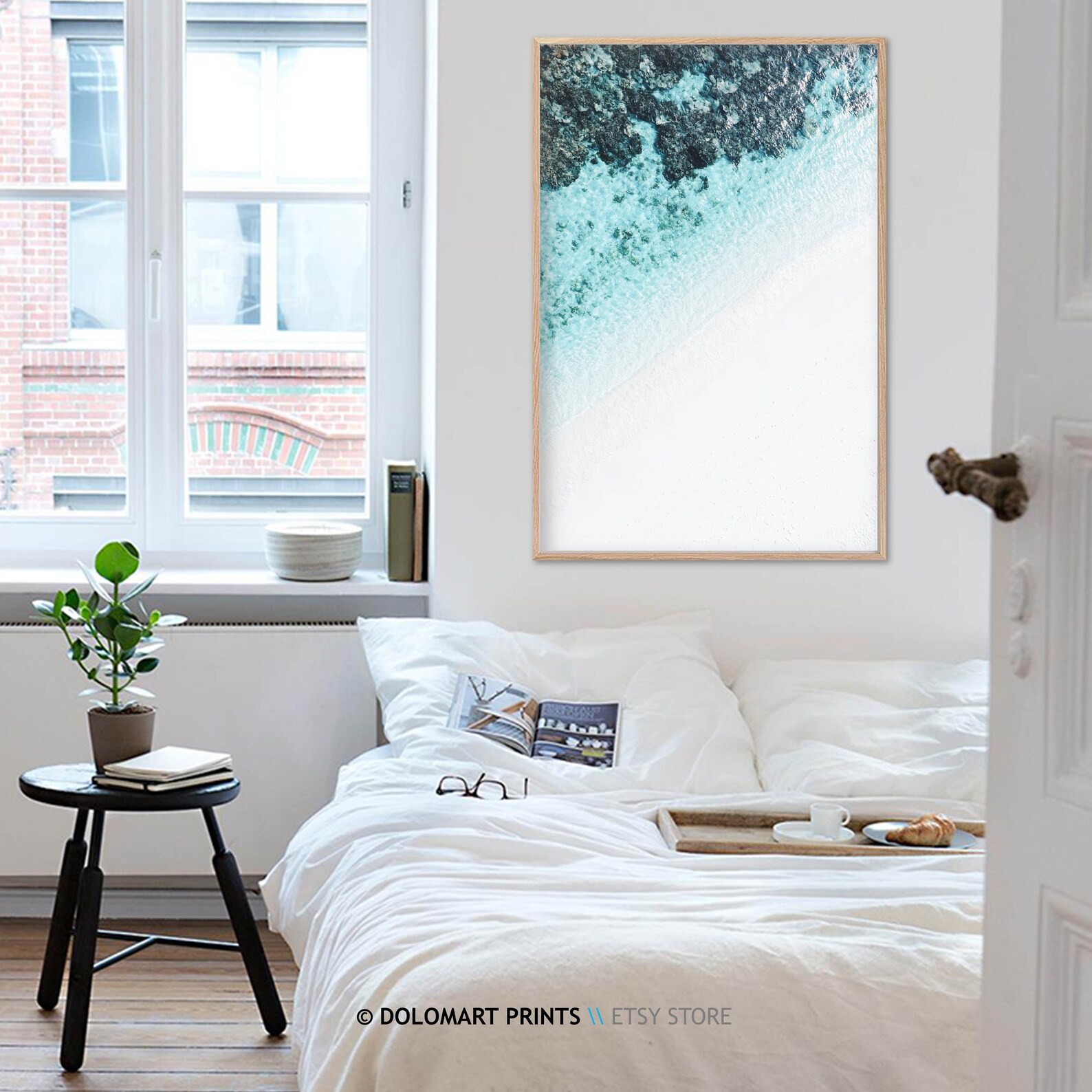 Printable Beach Print Poster, Minimal Wall Decor, Beach Printable ...