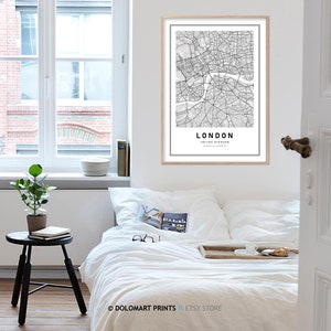 London UK Printable Maps, Map of London, High Resolution Printable Map ...