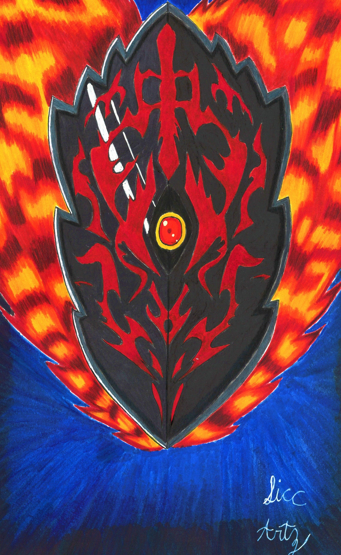 Shield Hero/Anime Hand drawing/Anime print/Anime Poster/Shield | Etsy