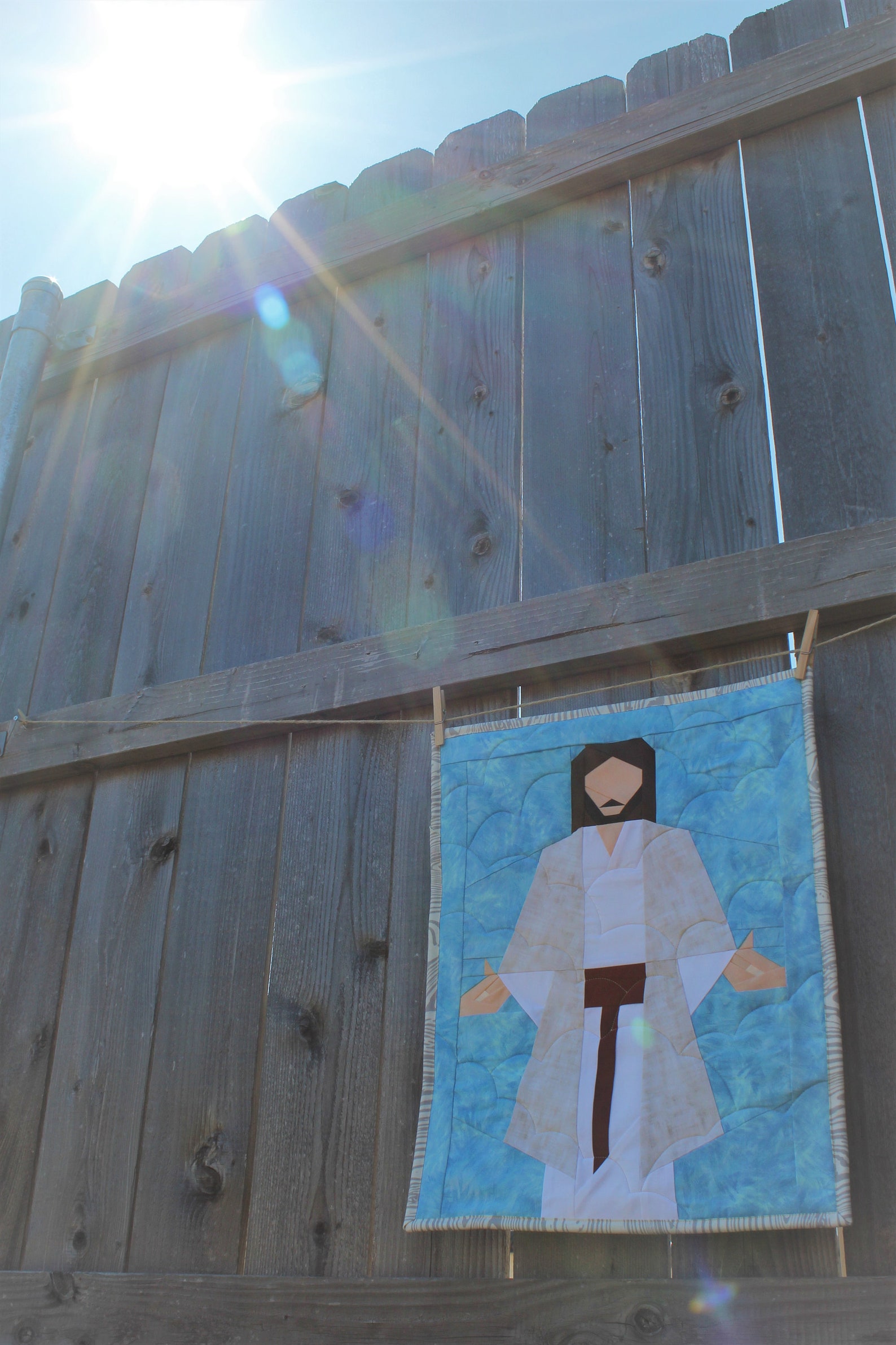 He is Risen Easter Jesus Christ Mini Quilt PDF Pattern - Etsy