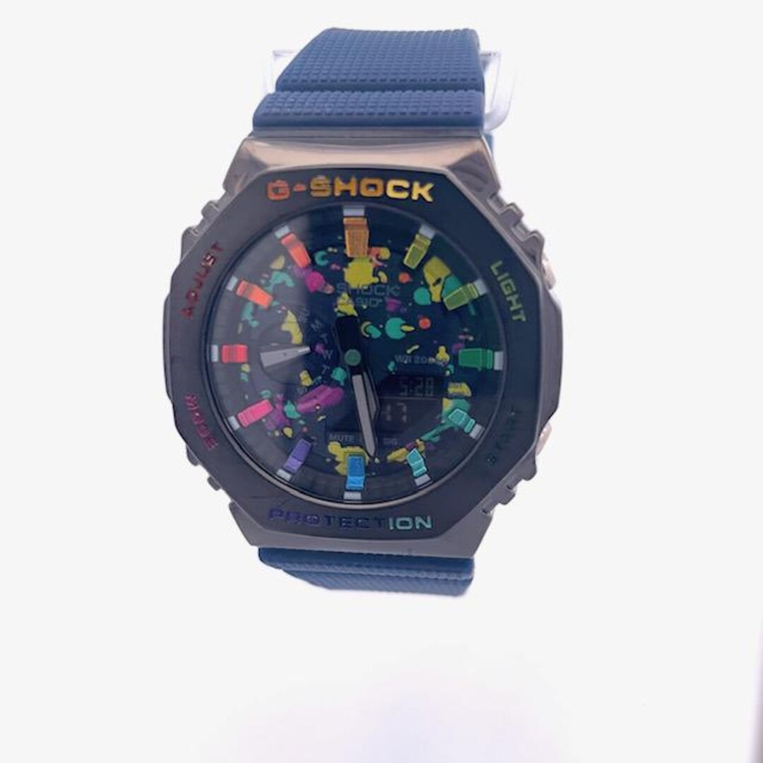 Casio G Shock Confetti Watch With Rubber Band - Etsy
