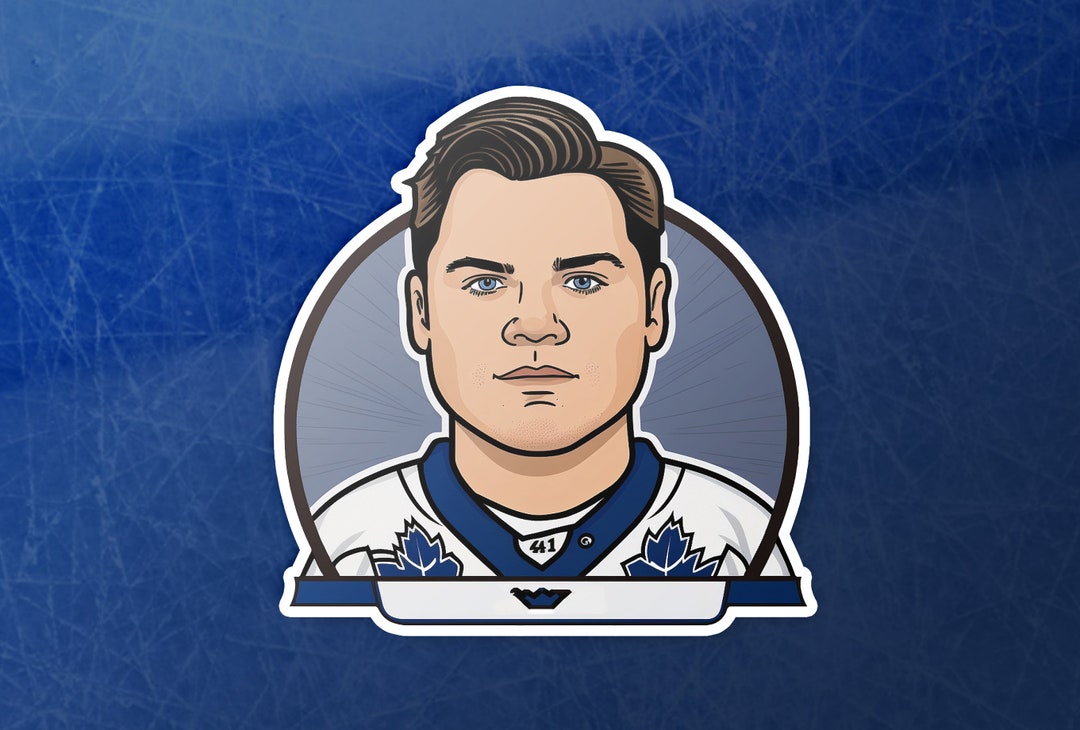 Auston Matthews ICON Sticker - Etsy