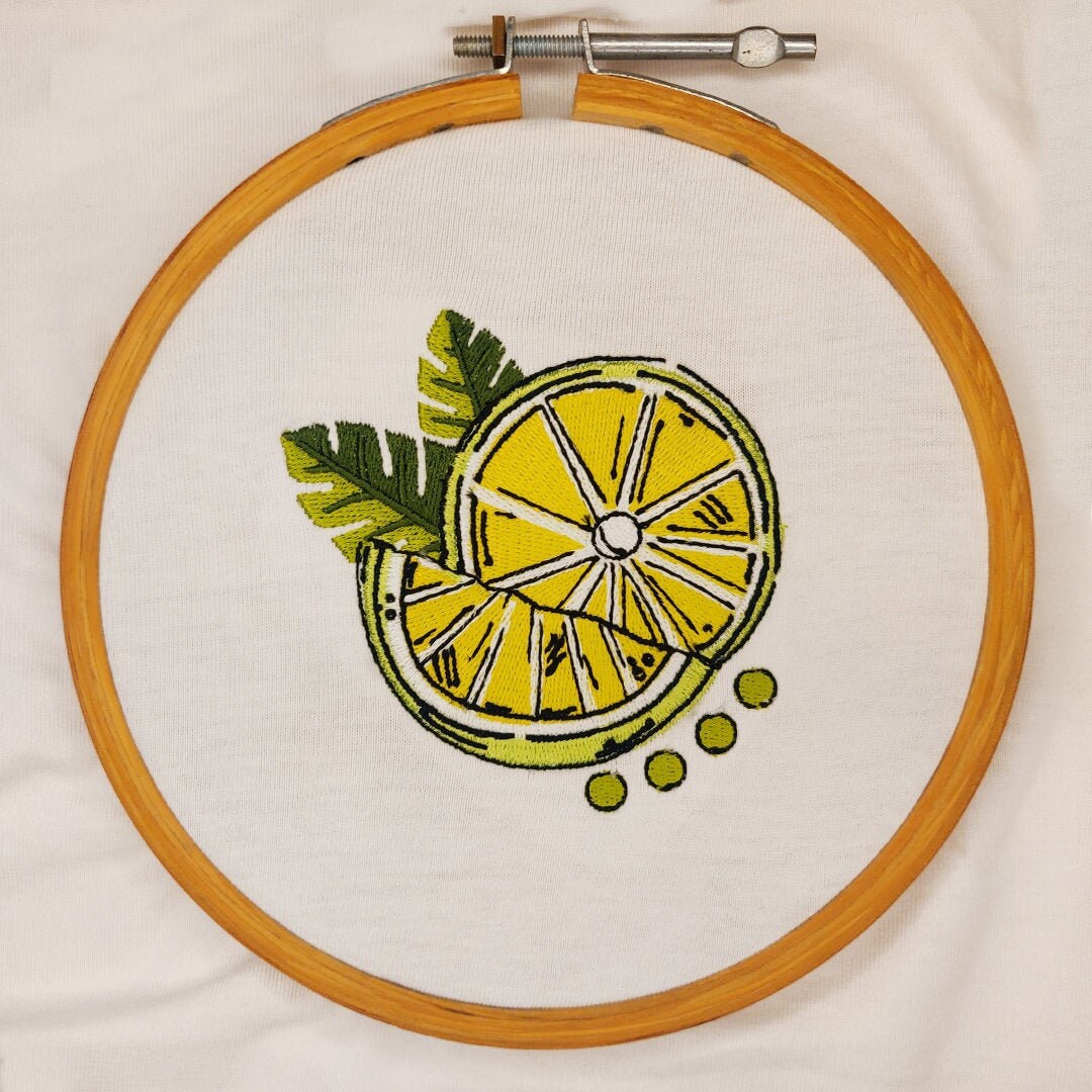 Lime Machine Embroidery Design/ Lemon Embroidery / Lime Designs/ Limes ...