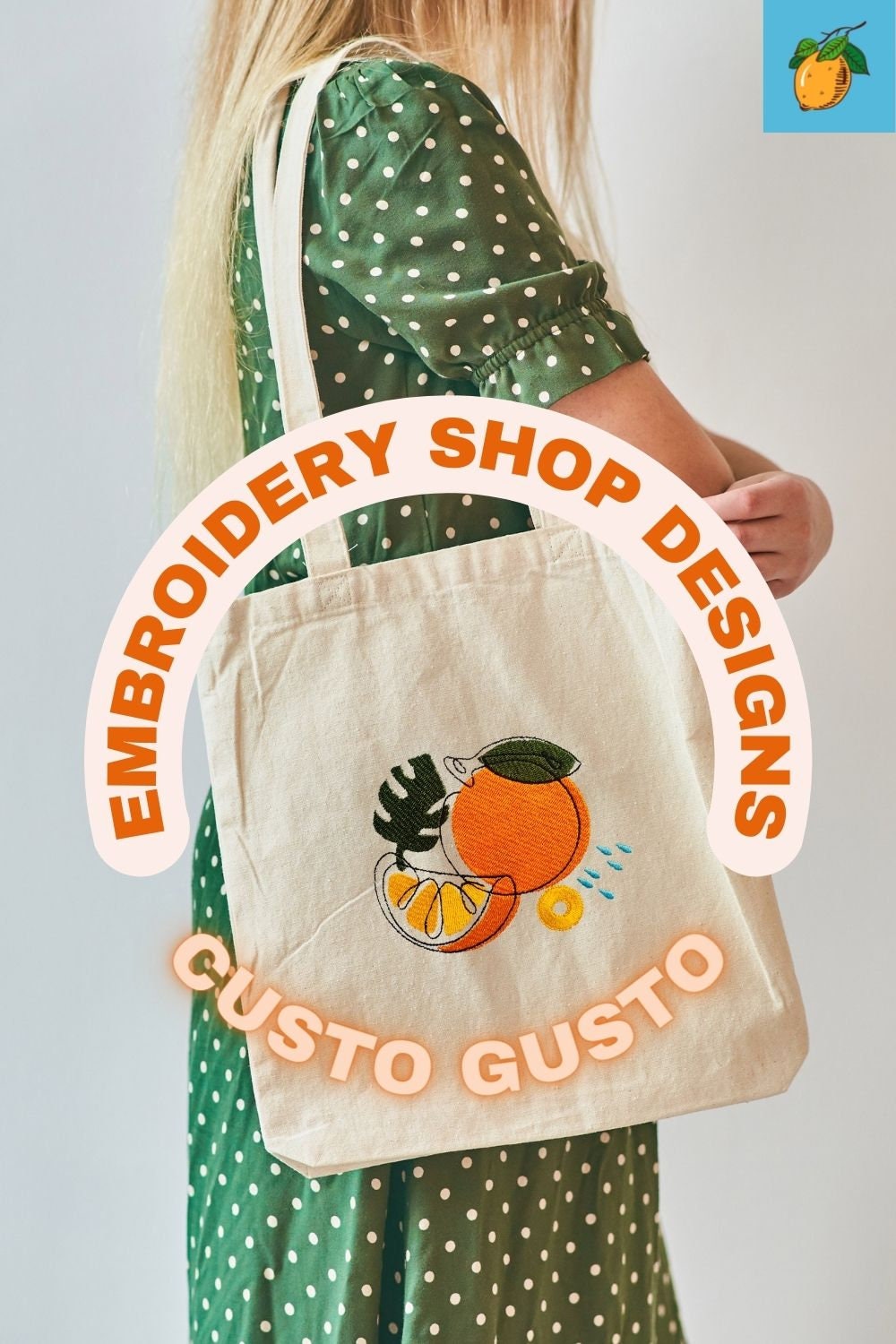 Orange Embroidery Design/ 2 Sizes/ Fruit Embroidery/ Fruit Designs ...