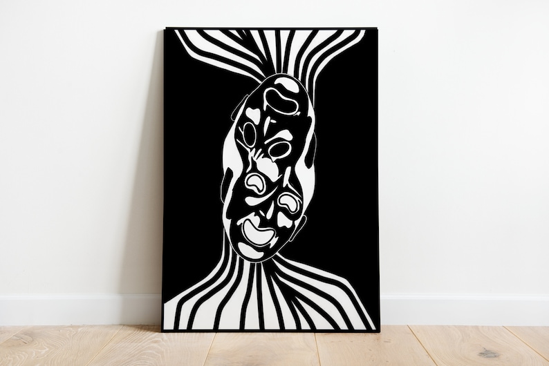 Bipolar Disorder matte Art Print - Etsy