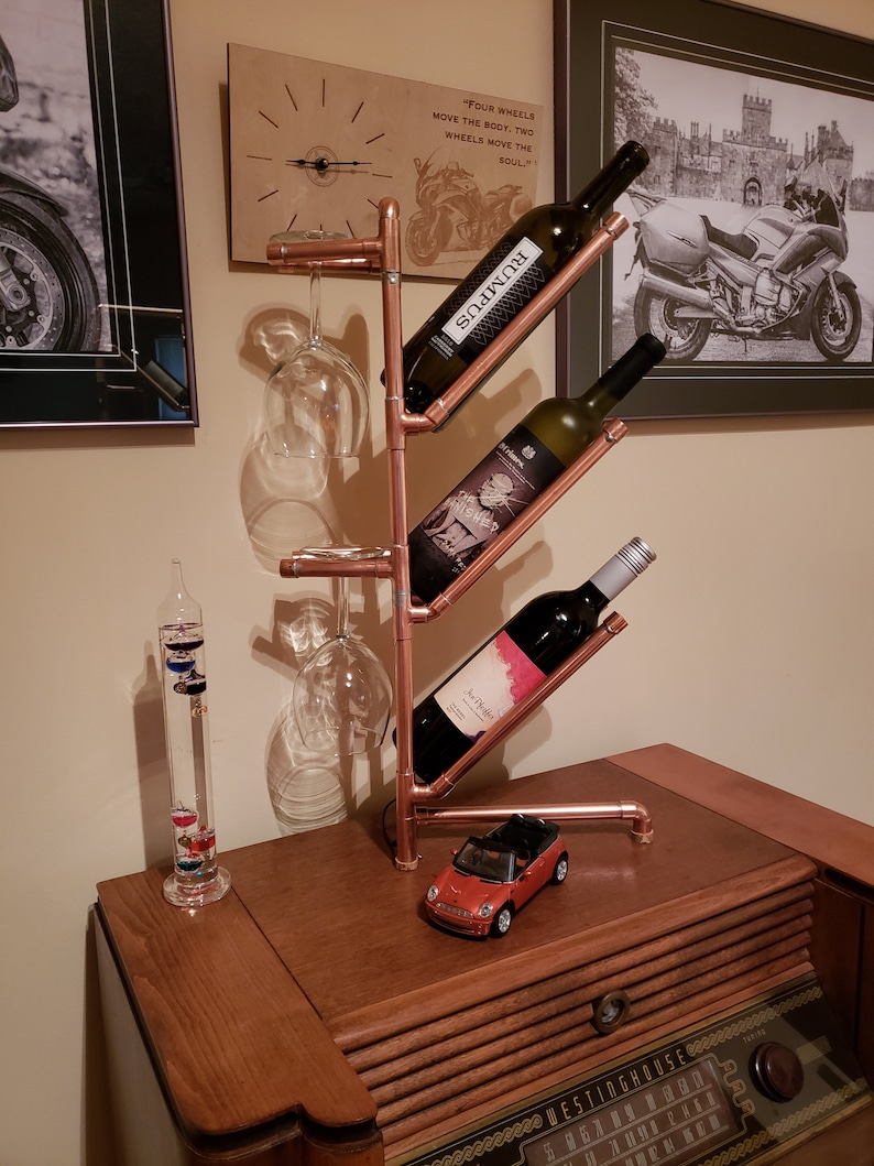 Copper Wine Rack - Etsy