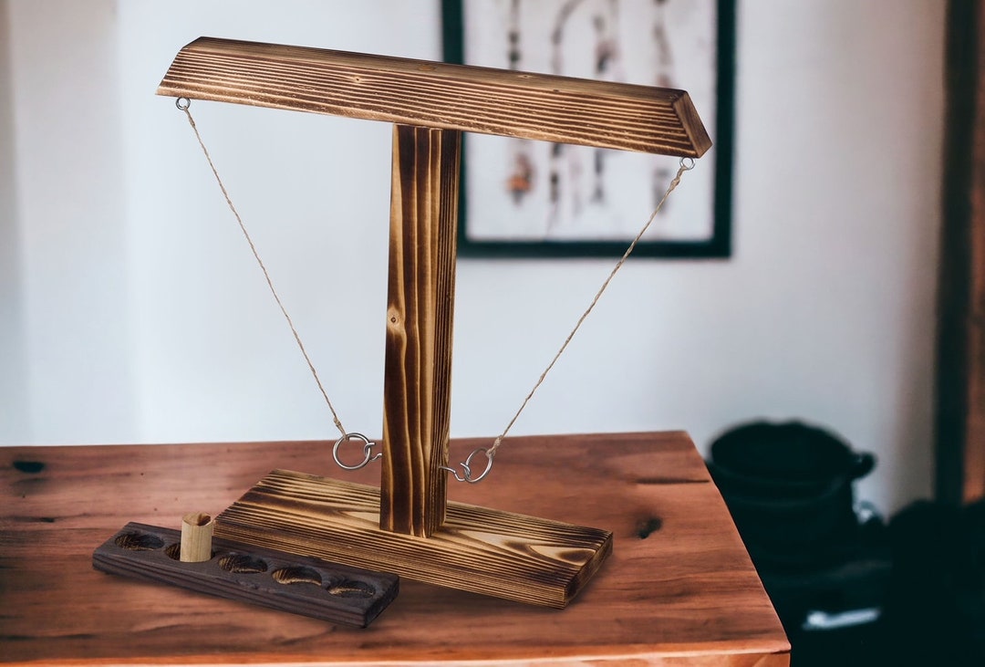 Table Wooden Game for 2 Player Ring Toss Games. Bimini Kids Game ...