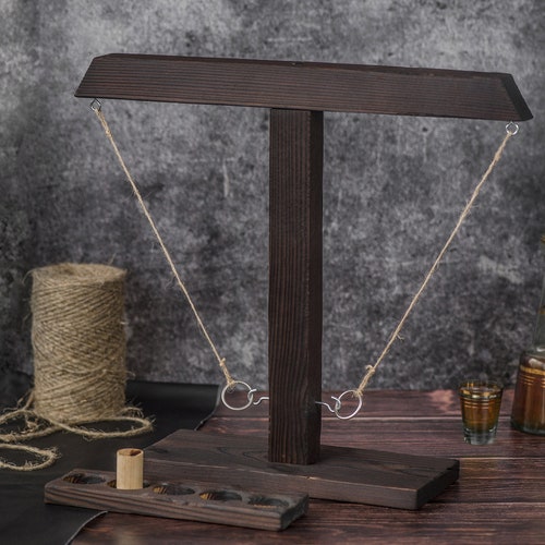 Battle Hooks XL 2 Player Hook and Ring Game With Shot Ladder - Etsy