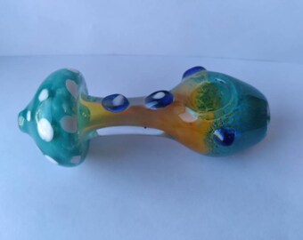 Art & Collectibles Pipes MADE TO ORDER Gecko & mushroom Hand Blown ...