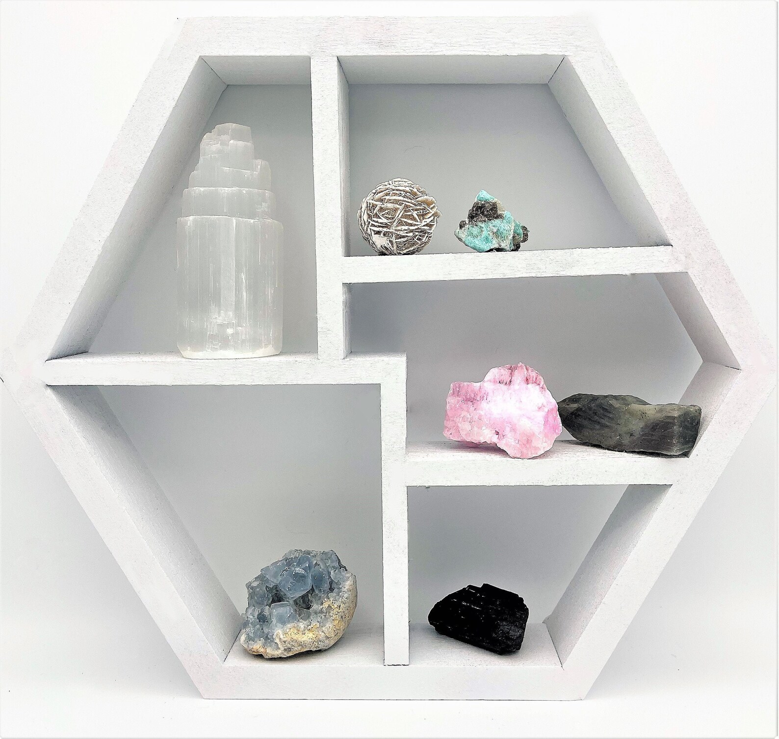 Crystal Display Shelf Feng Shui Decor Floating Shelf - Etsy UK