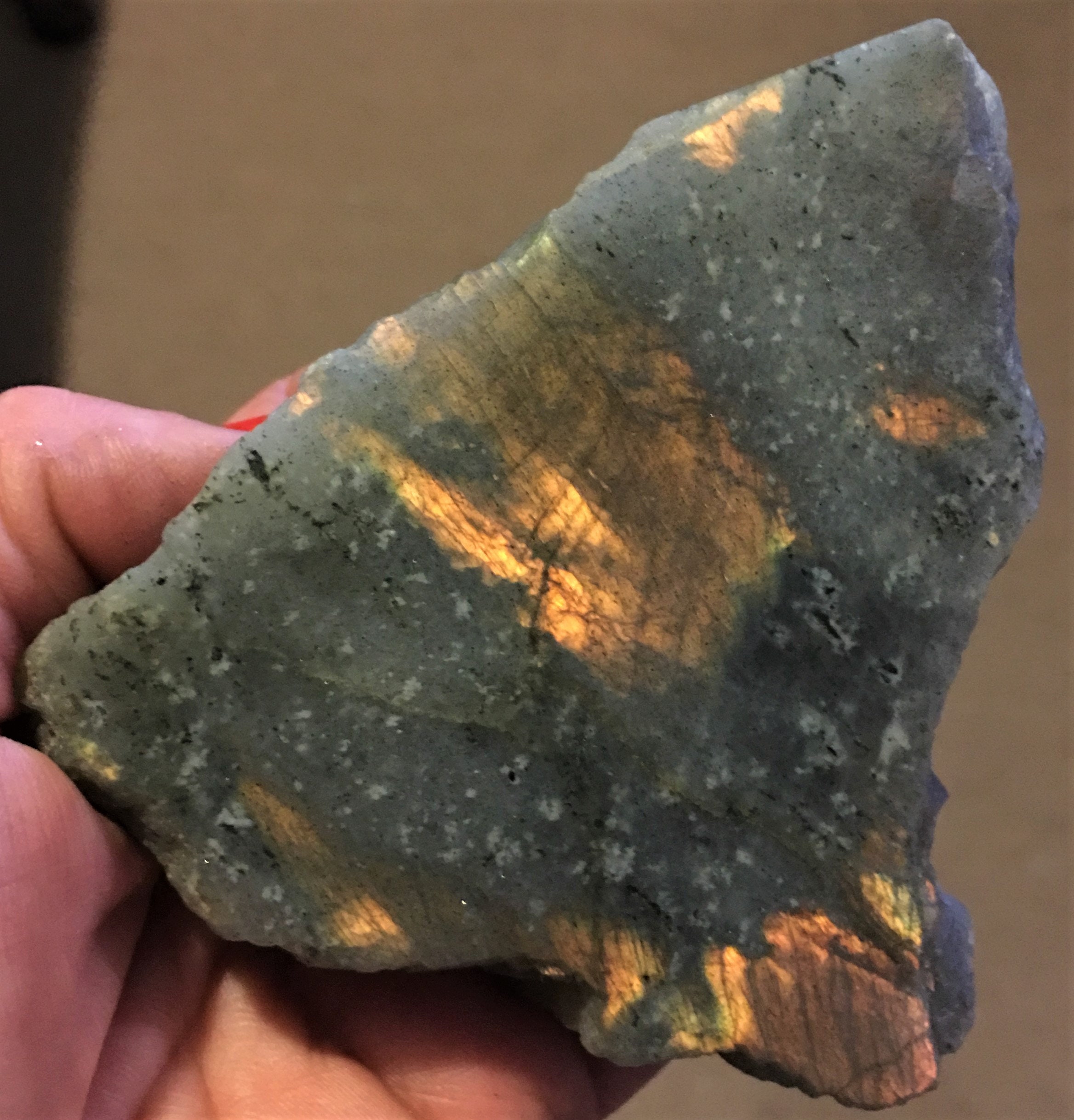 Purple Labradorite Sunset Labradorite Pink Flash | Etsy