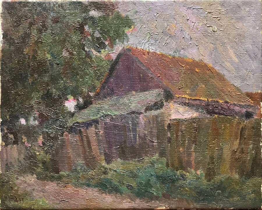 Art & Collectibles Painting Original Vintage Russian Impressionism ...