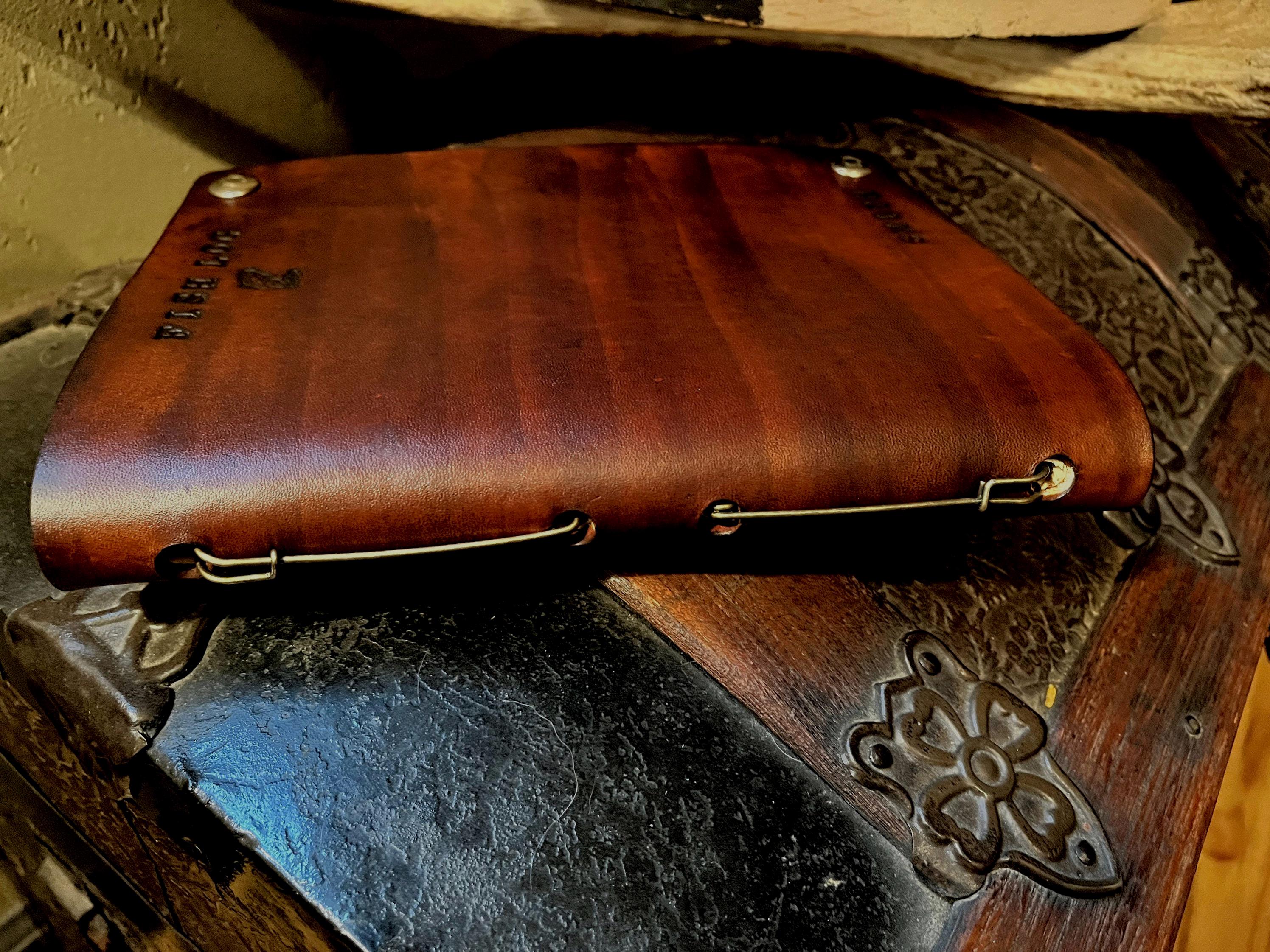 Witmer Custom Leather Fishing Log Book , Personalized for Free - Etsy