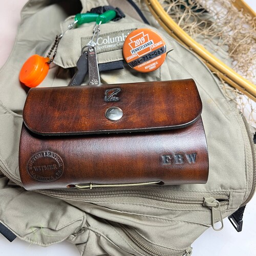 Custom Leather Fly Wallet - Etsy