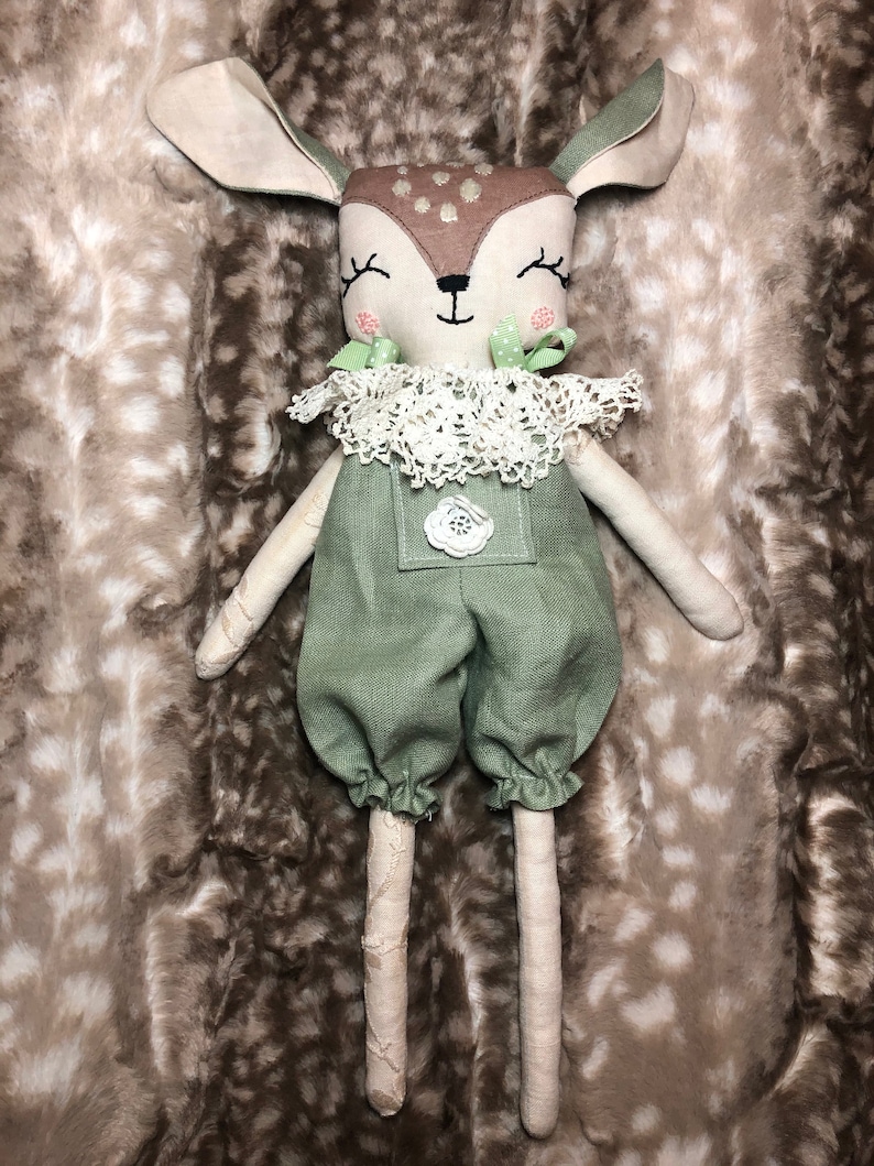 Deer Doll Pattern "deerly Beloved" - Etsy