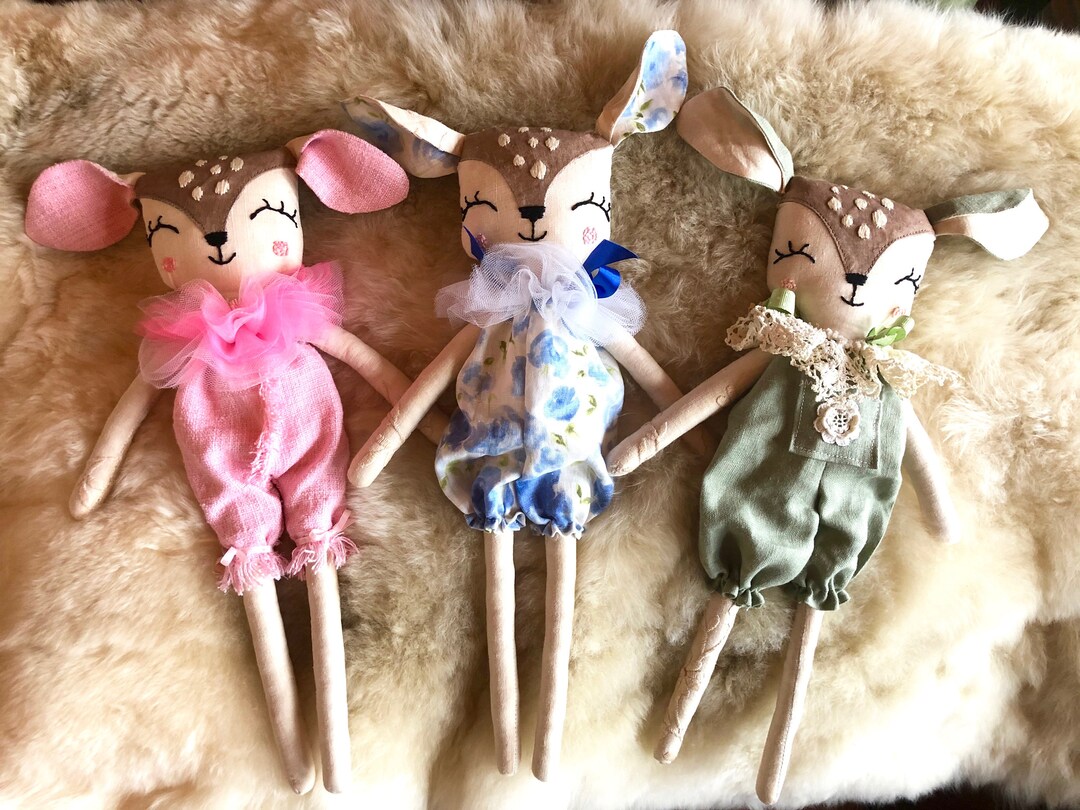 Deer Doll Pattern "deerly Beloved" - Etsy