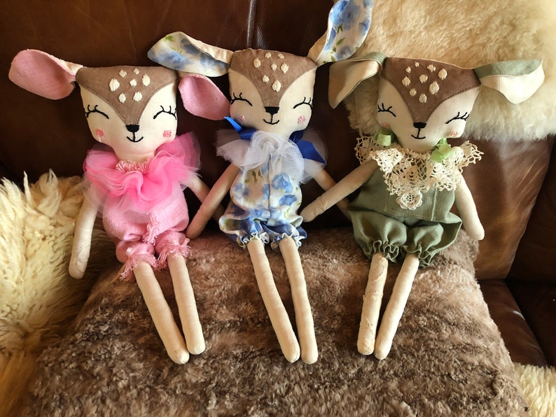 Deer Doll Pattern "deerly Beloved" - Etsy