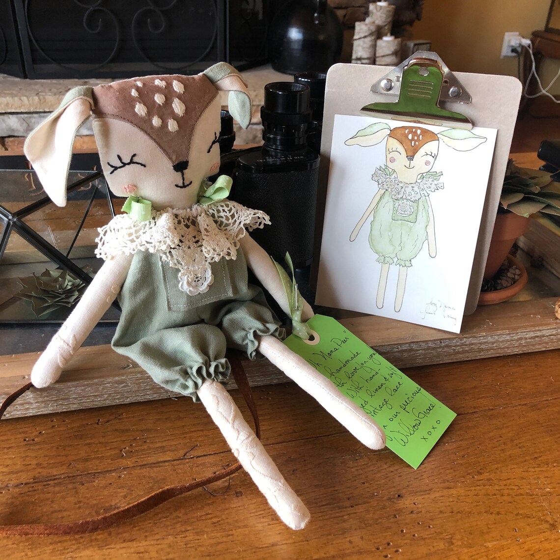 Deer Doll Pattern "deerly Beloved" - Etsy