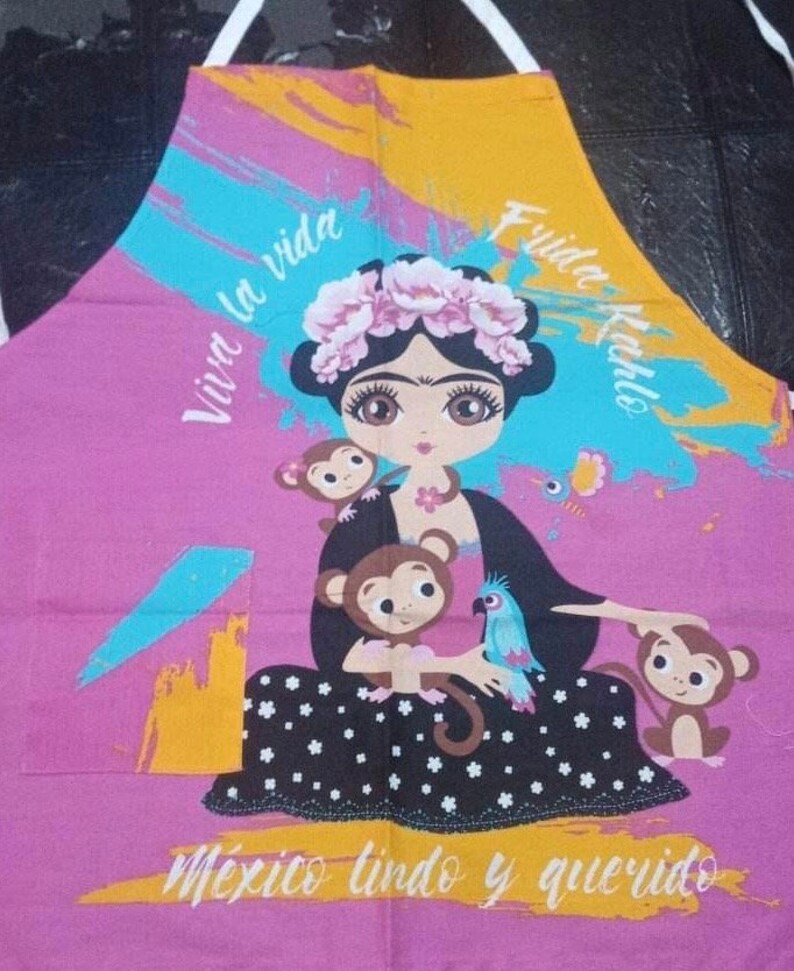 Frida Kahlo Apron Little Frida Apron - Etsy