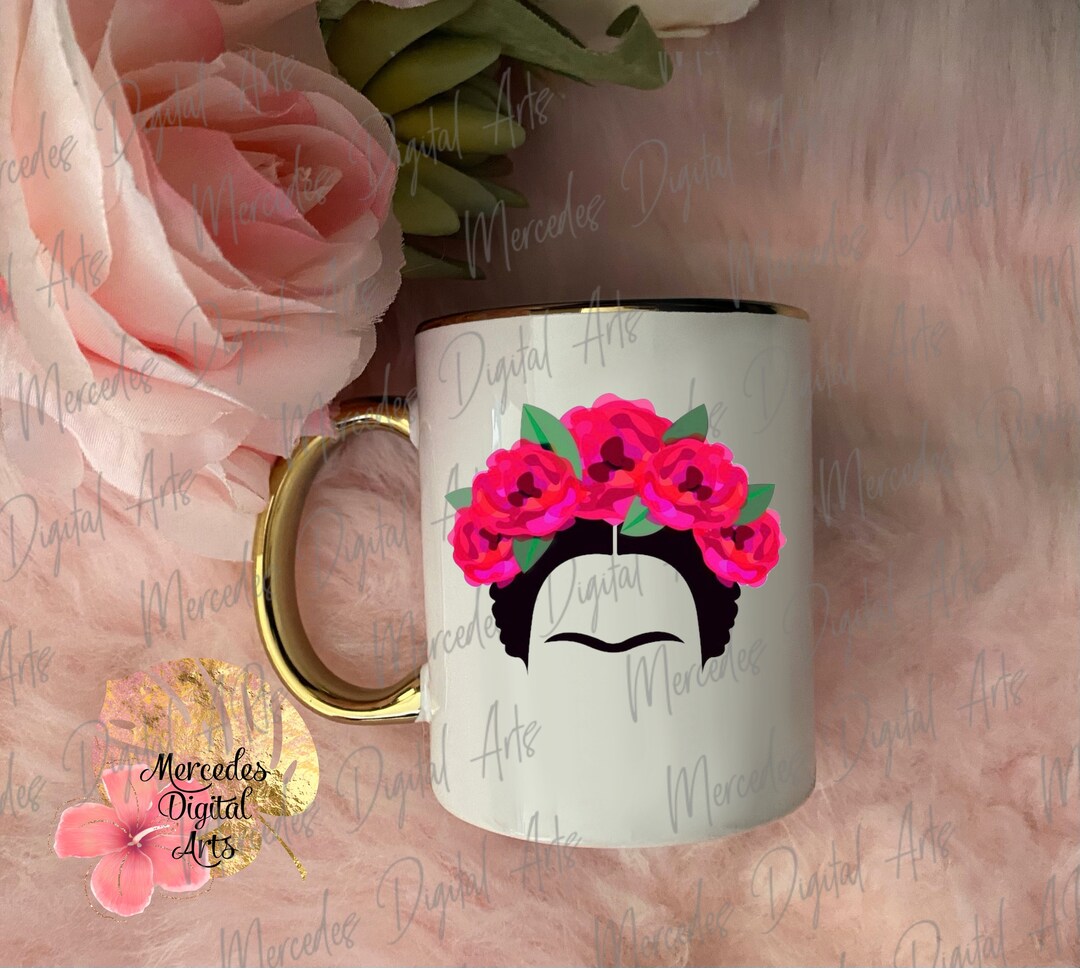 Frida Kahlo Mug Frida's Original Rose Coffee Mug - Etsy