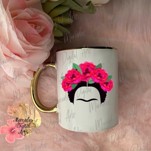 Frida Kahlo Mug Frida's Original Rose Coffee Mug - Etsy