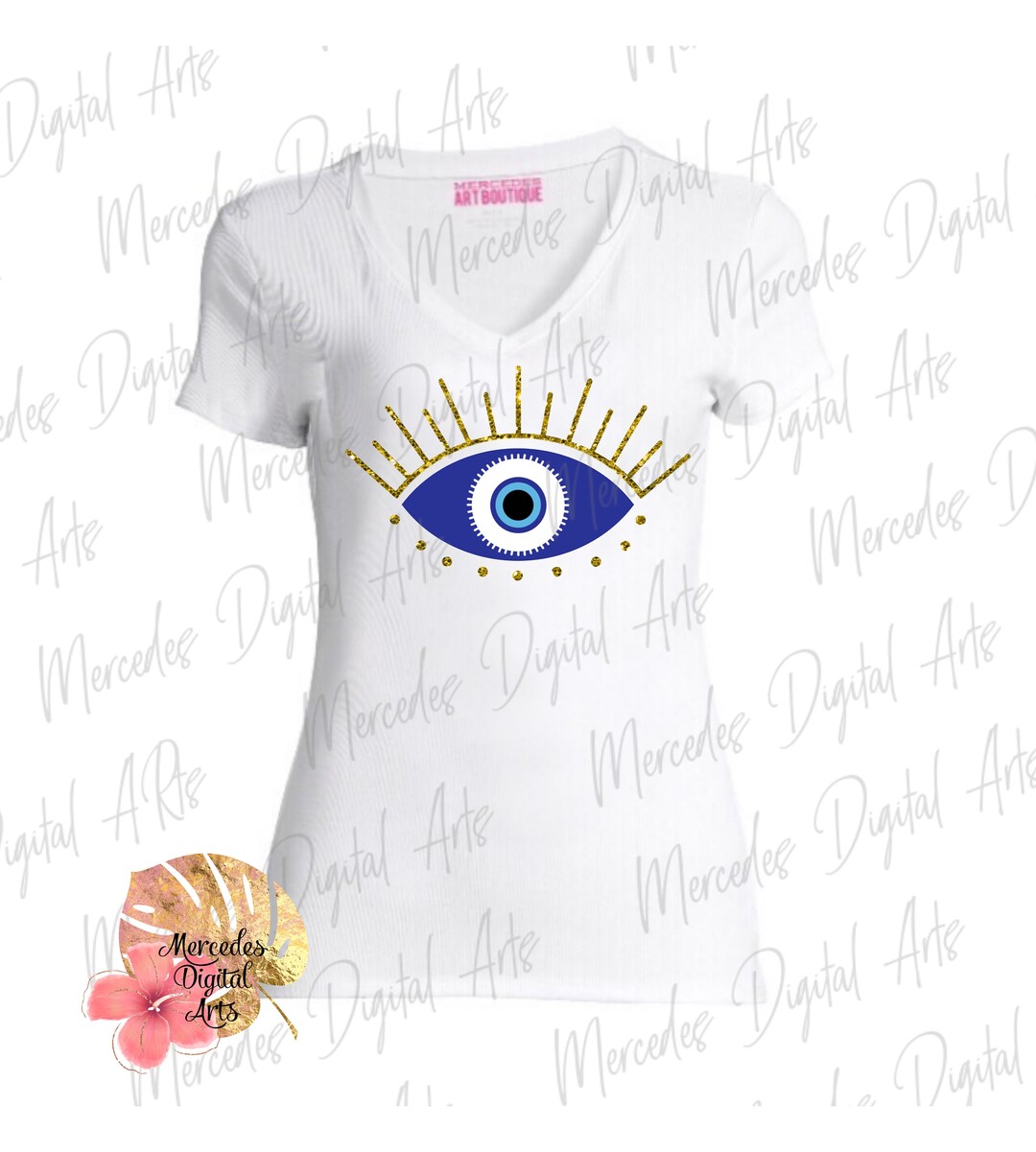 Evil Eye T-shirt Turkish Eye - Etsy
