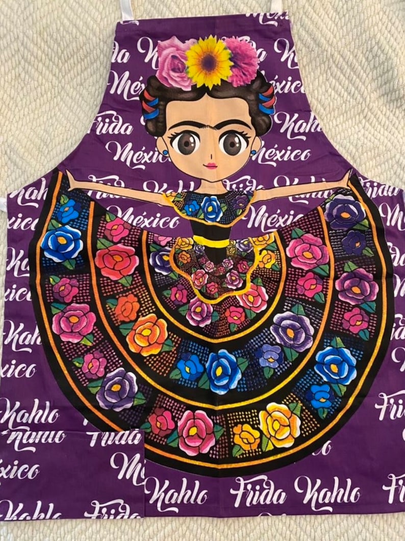 Frida Kahlo Apron Little Frida Apron - Etsy