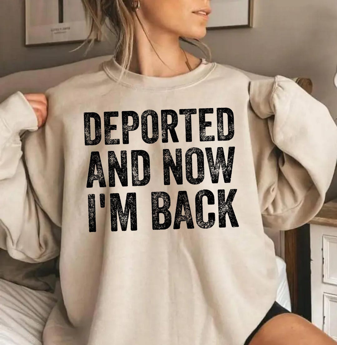 Deported and Now I'm Back PNG Deported and Now I'm Back SVG - Etsy