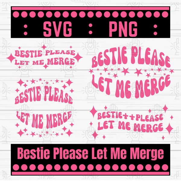 Bestie Please Svg - Etsy UK