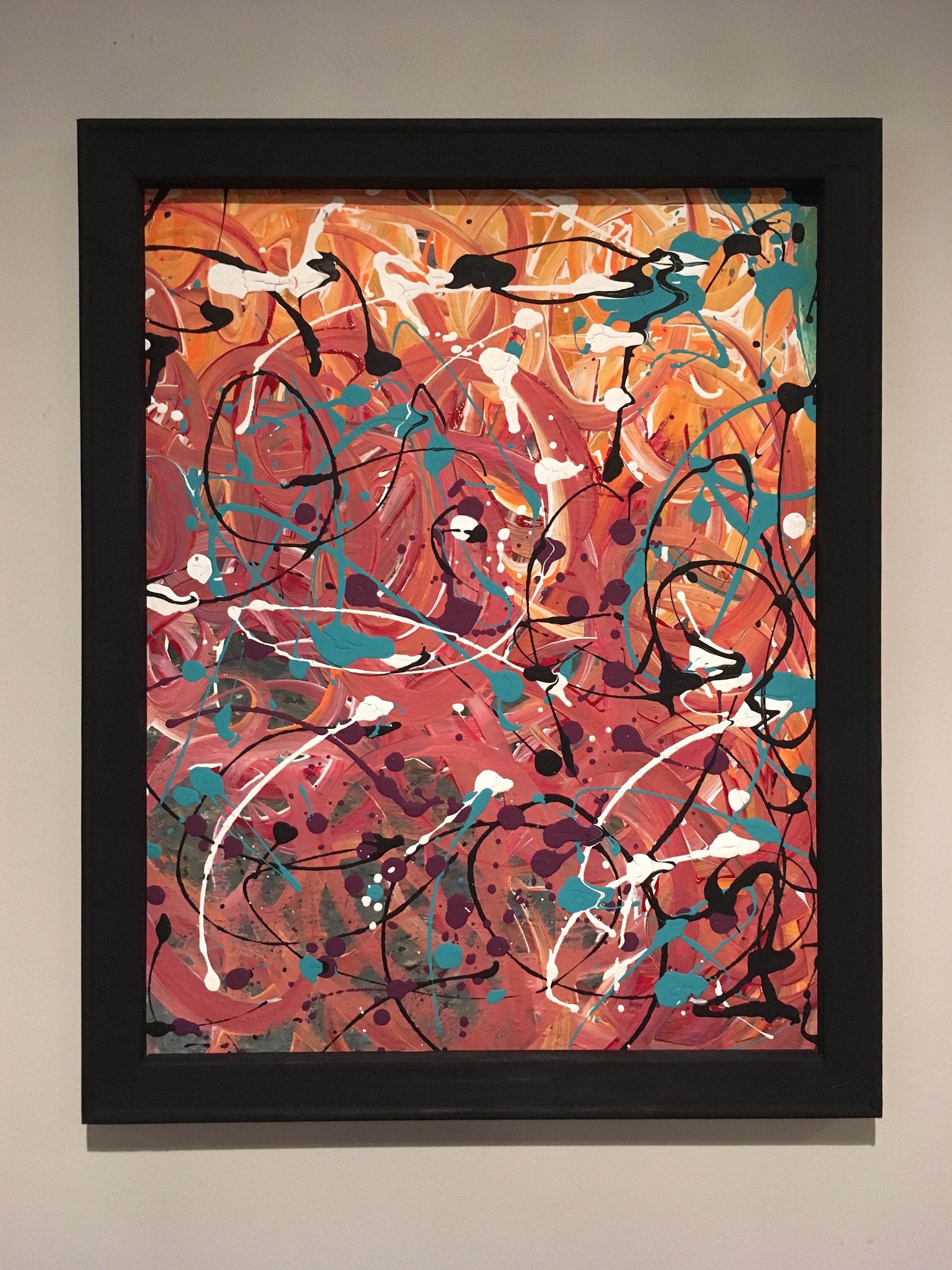 Abstract Art on Canvas - Etsy