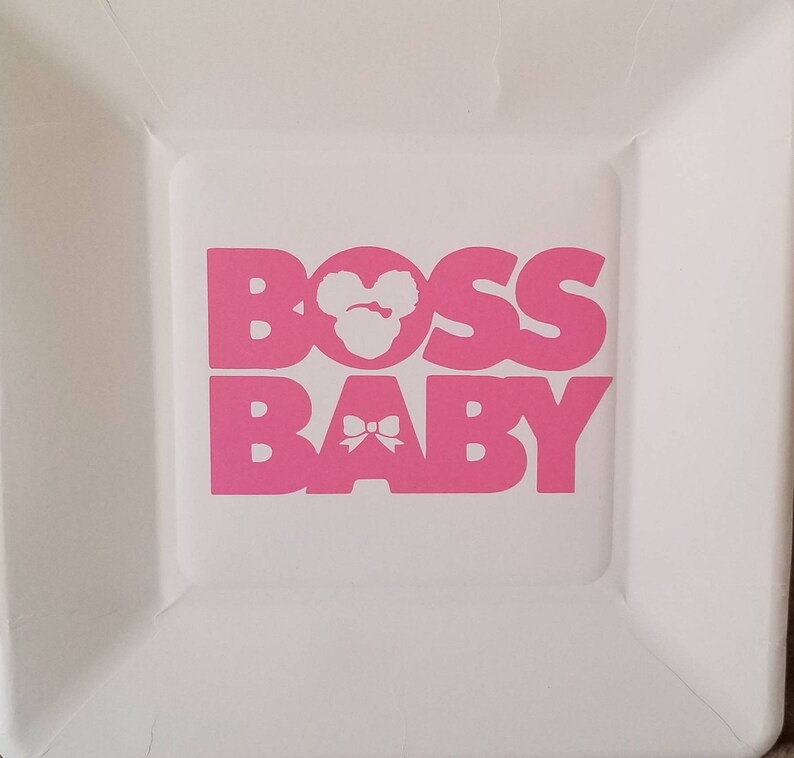 Boss baby gender reveal Bossbaby gender reveal Gender reveal | Etsy
