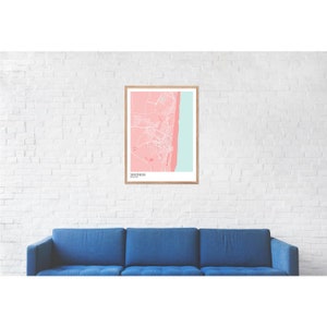 Skegness England Map Art Print Many Styles 350gsm Art - Etsy