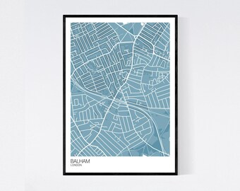 New York, NYC Map Print Many Colours Printed on Art Quality Paper Fast ...