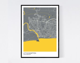 Vintage British Rail Littlehampton Sussex Railway Poster A3 Print - Etsy UK