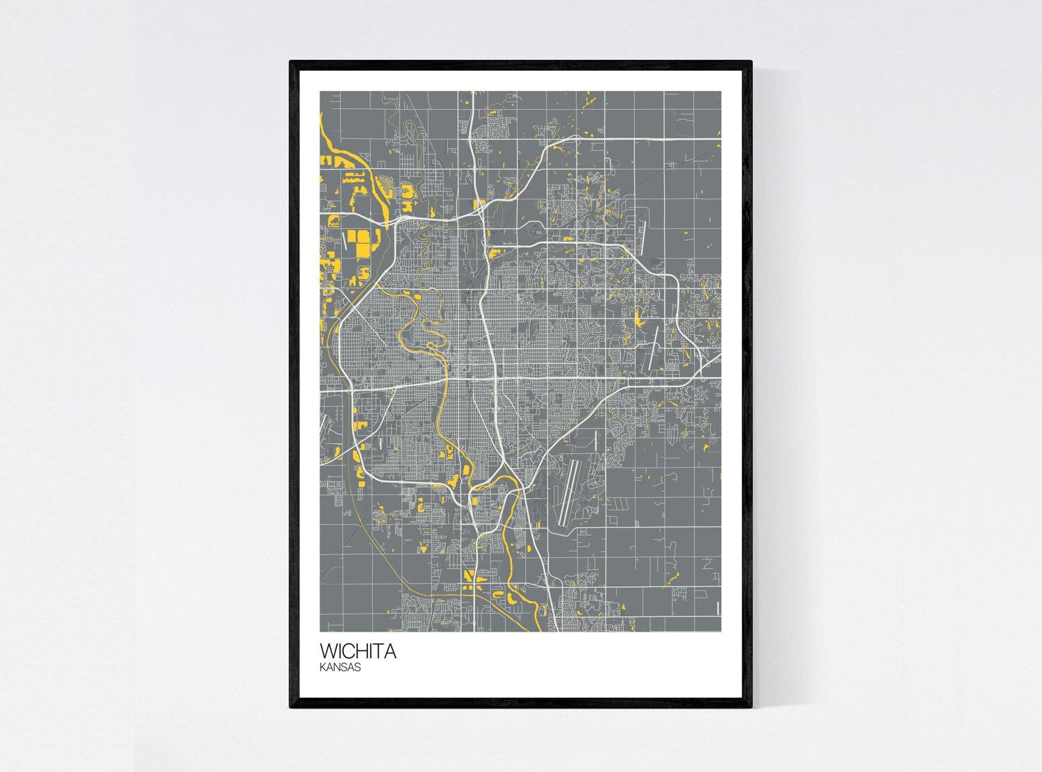 Wichita Ks Map Zoom