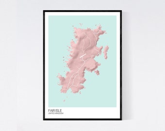 Fair Isle Scotland Map