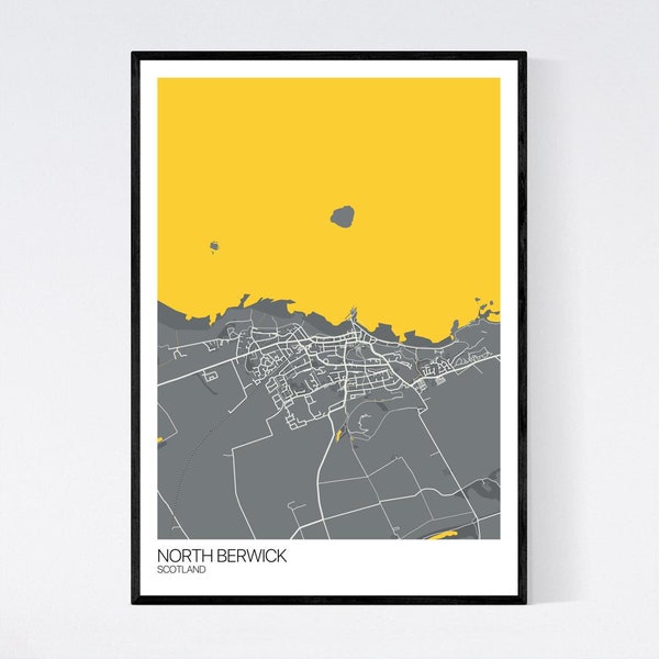 North Berwick Poster - Etsy UK