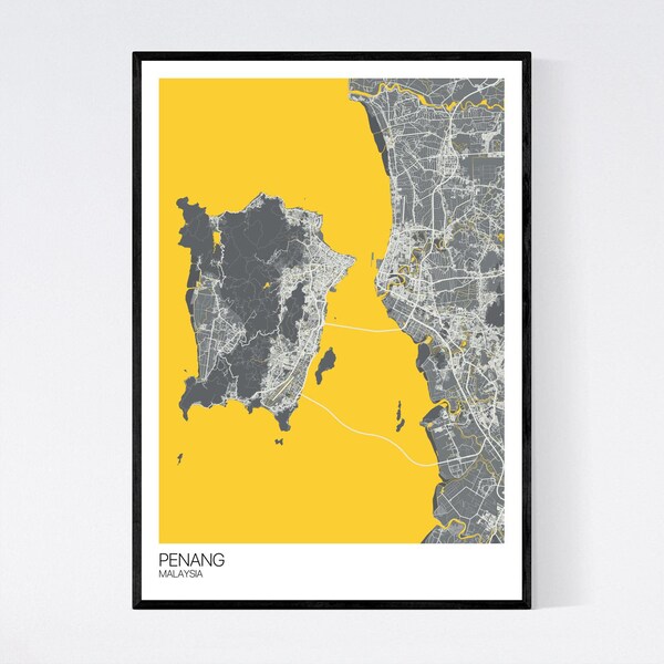 Penang Art Poster - Etsy