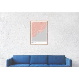 Anstruther, Scotland Map Art Print Many Styles 350gsm Art Quality Paper ...