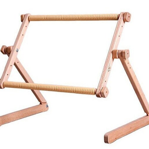 Adjustable Wooden Embroidery Stand Scroll Frame Tapestry - Etsy